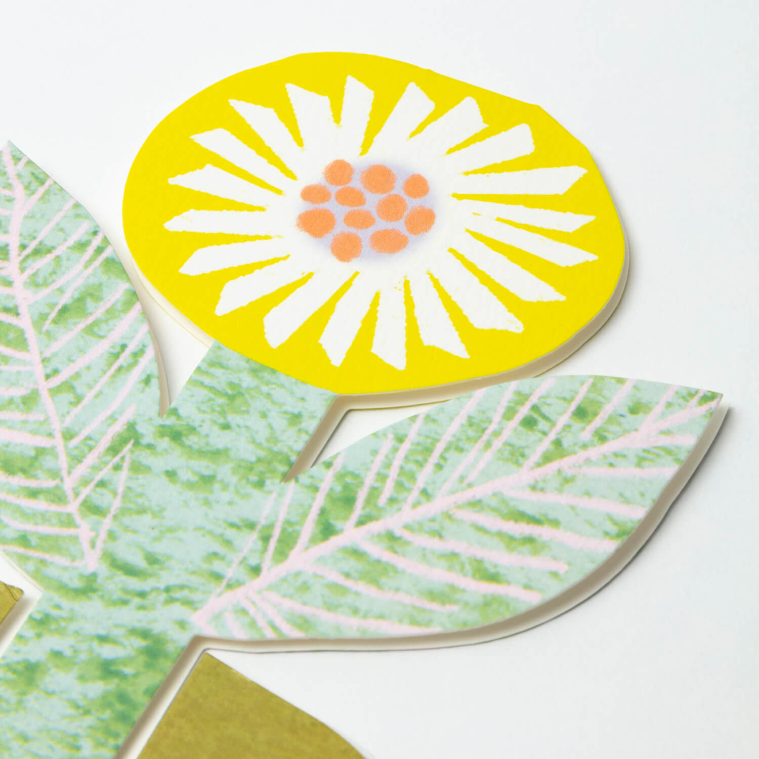 Joy Flower Stand-Up Card – Hadley Paper Goods