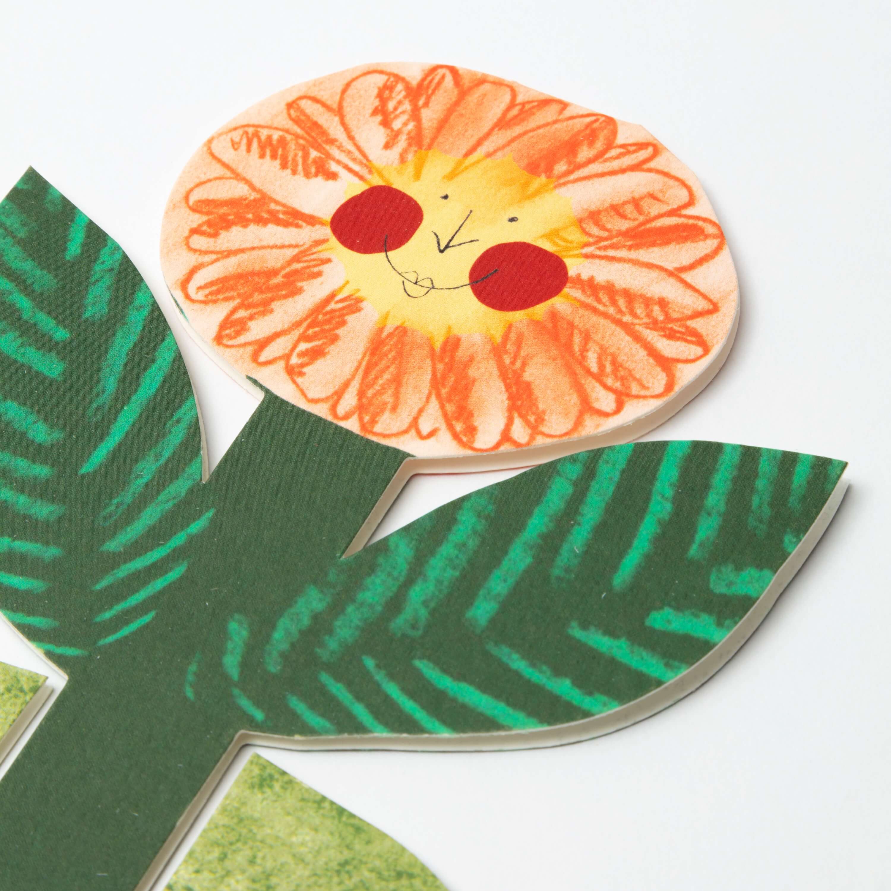 Happy Birthday Flower Stand-Up Card – Hadley Paper Goods